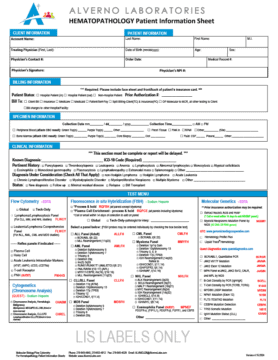 Provider Forms | Alverno Laboratories | Illinois and Indiana