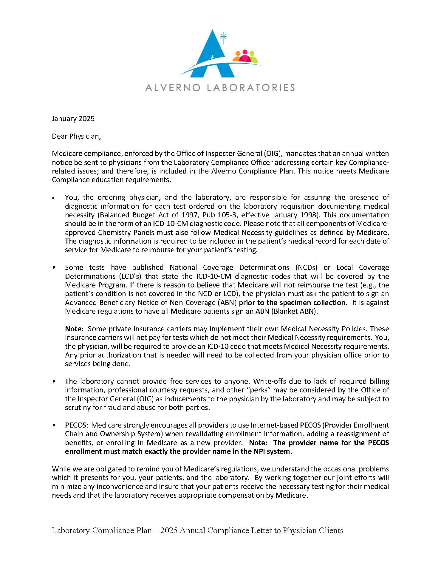 Provider Forms | Alverno Laboratories | Illinois and Indiana