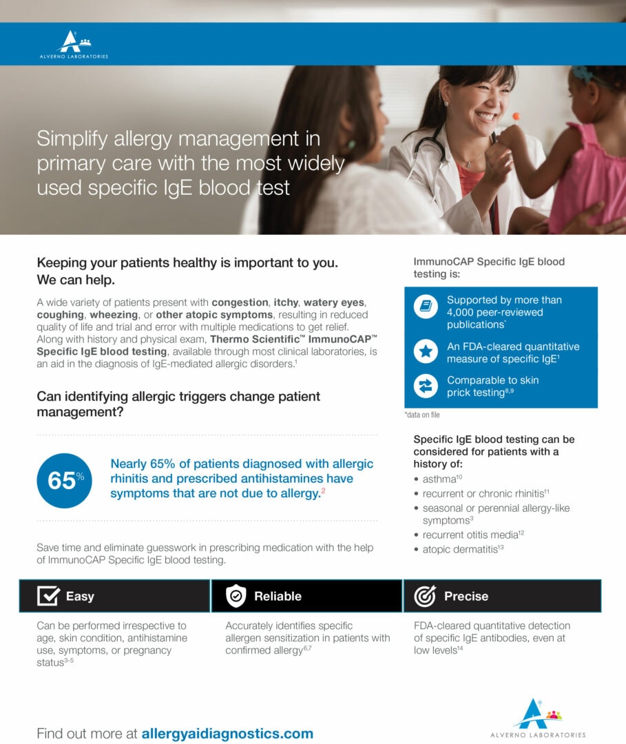 Allergy Providers | Alverno Laboratories | Illinois and Indiana