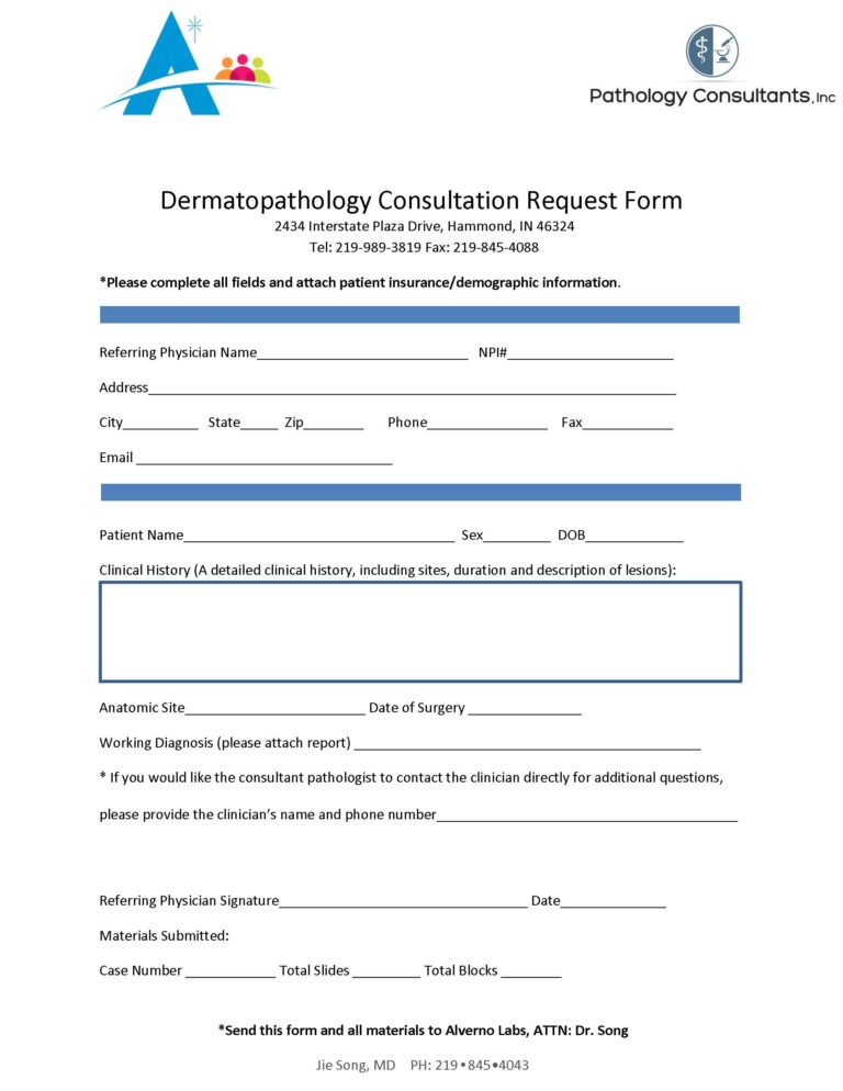 Provider Forms | Alverno Laboratories | Illinois and Indiana