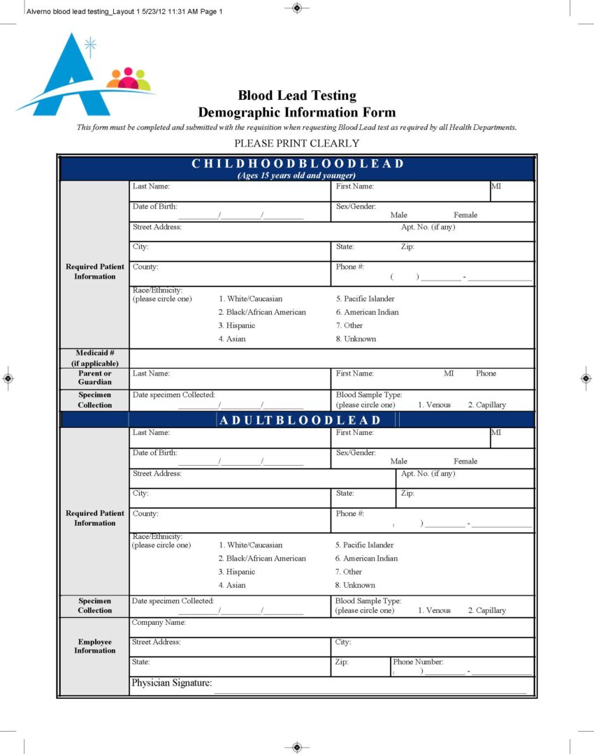 Provider Forms | Alverno Laboratories | Illinois and Indiana