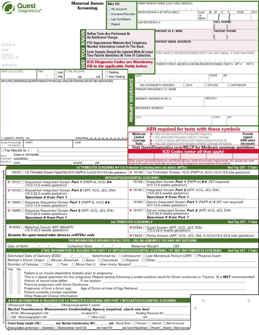 Provider Forms | Alverno Laboratories | Illinois and Indiana